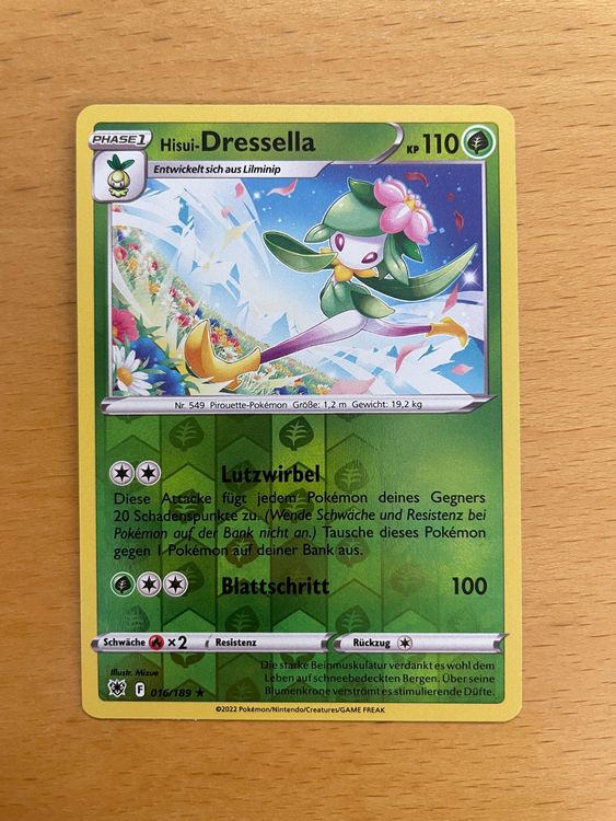 Pokemon Hisui-Dressella Reverse (Versand gratis) (Neu (gemäss ...