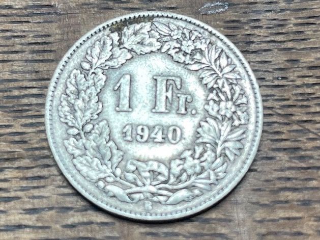 1 Franken 1940 Silber fli | Kaufen auf Ricardo