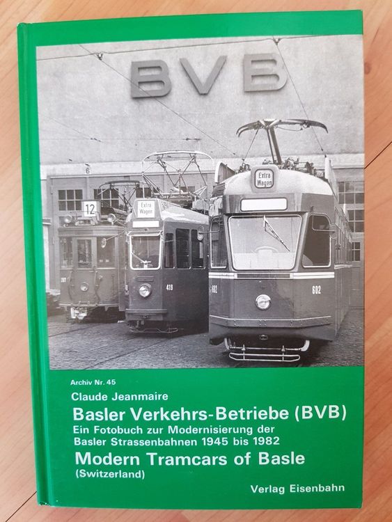 BVB Basler Strassenbahnen Nr. 45 Claude Jeanmaire | Kaufen auf Ricardo