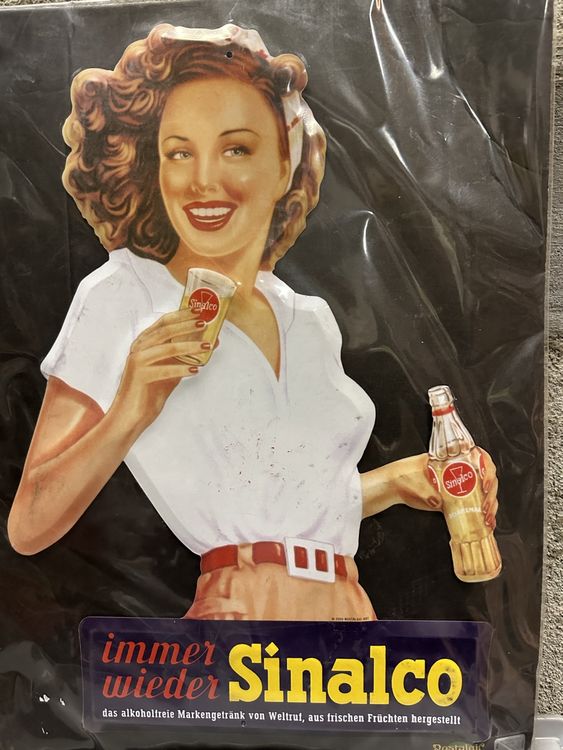 Sinalco pin up Werbung (Neu (gemäss Beschreibung)) in Reinach AG für ...