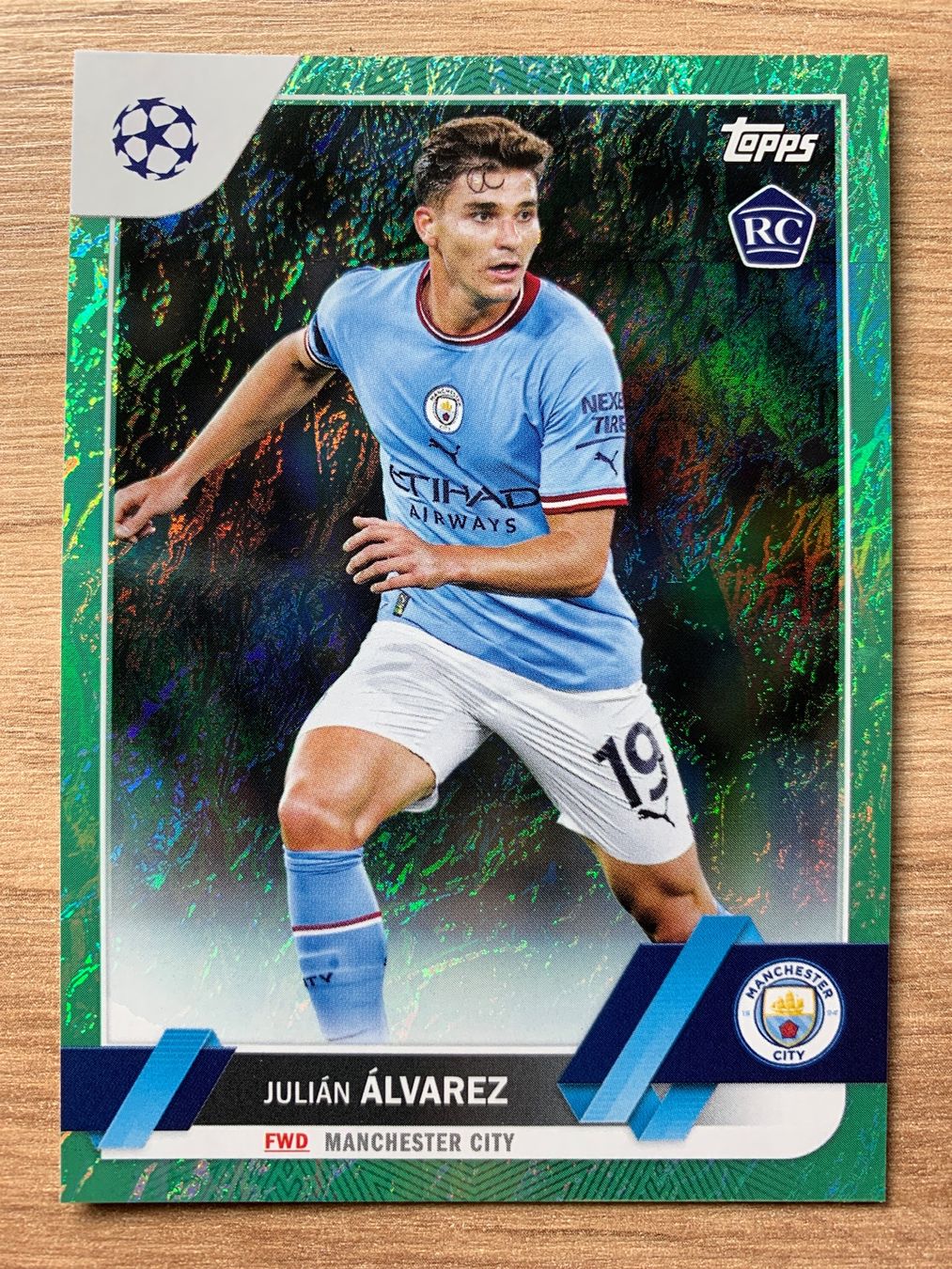 Soccer Julián Álvarez RC JADE GREEN Topps 2023 (Gebraucht) in Netstal ...