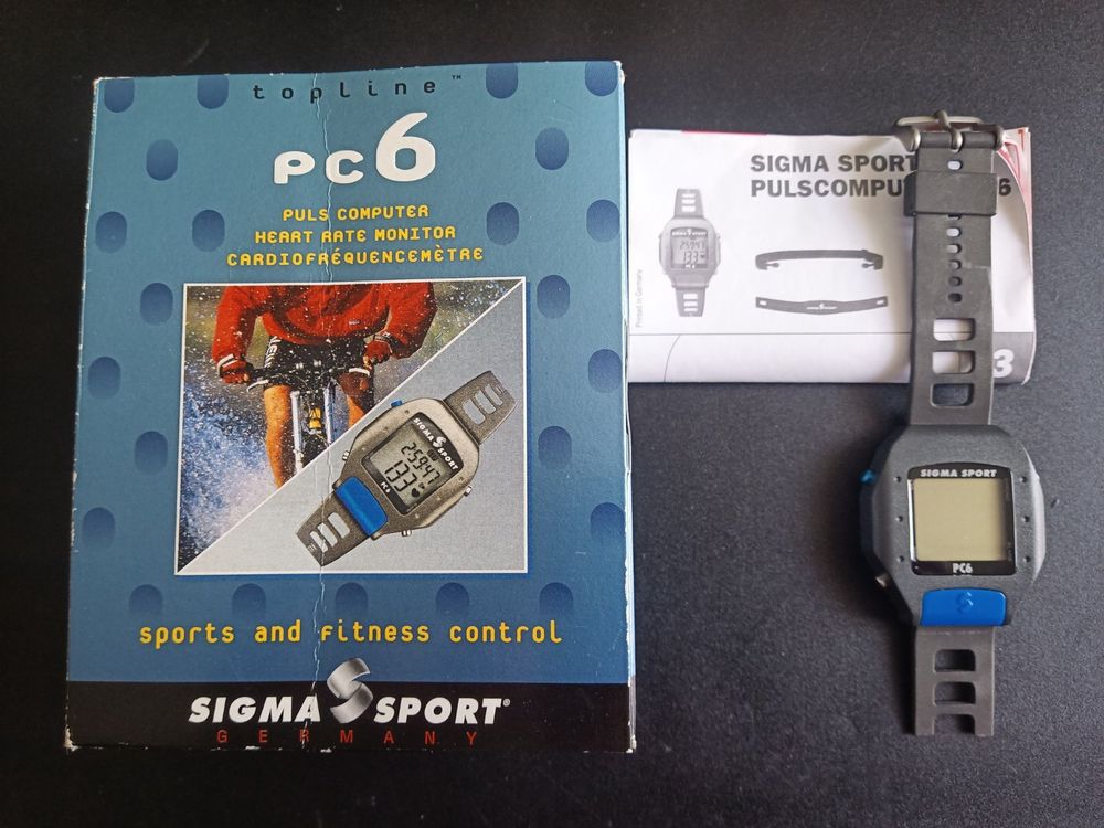 Vintage Watch - Sigma Sport pc6 - Heart rate monitor (1996) (Gebraucht ...