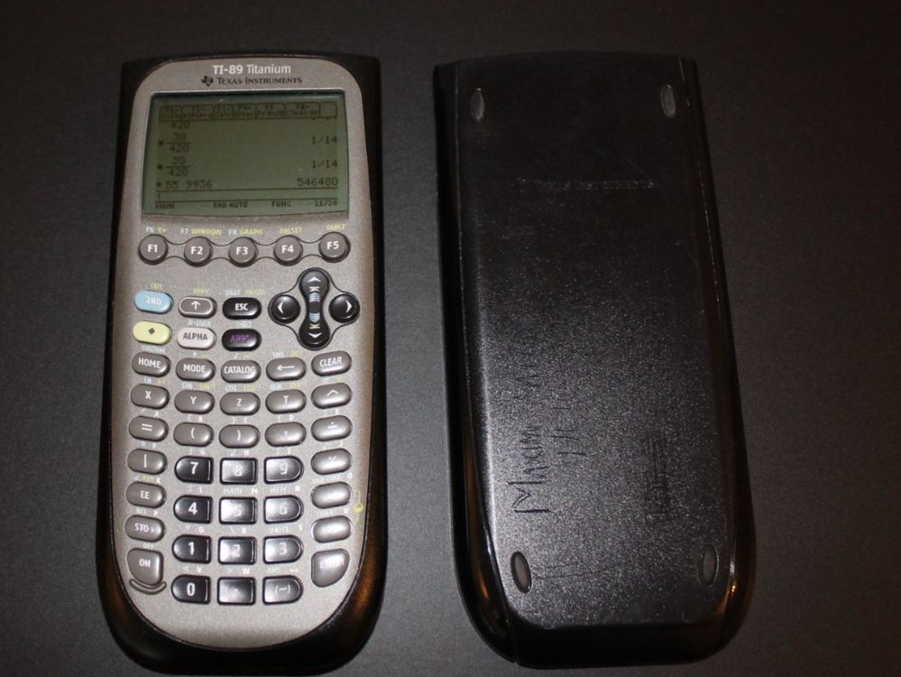 Calculatrice TI-89 Titanium programmable | Kaufen auf Ricardo