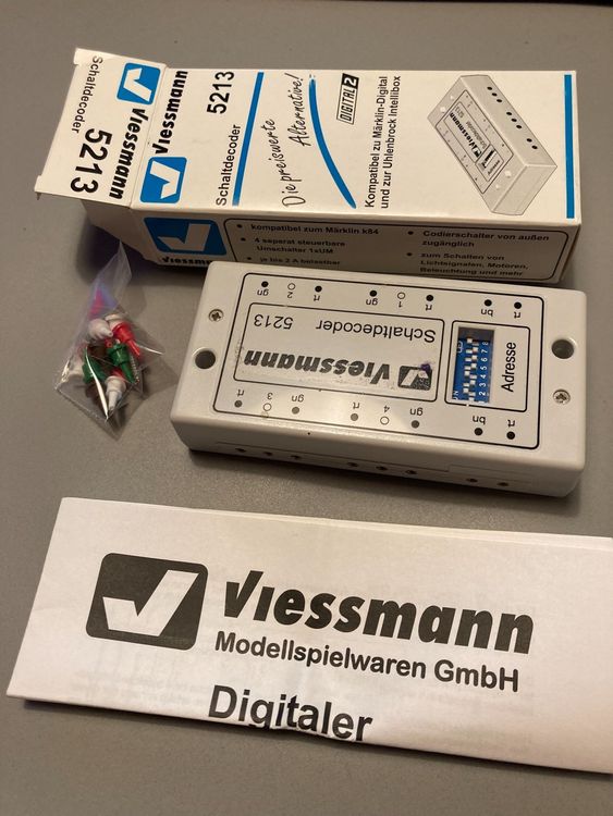 Schaltdecoder Motorola H0, Viessmann Art. Nr. 5213 gebr. ov (Gebraucht) in Burgdorf für CHF 9 ...