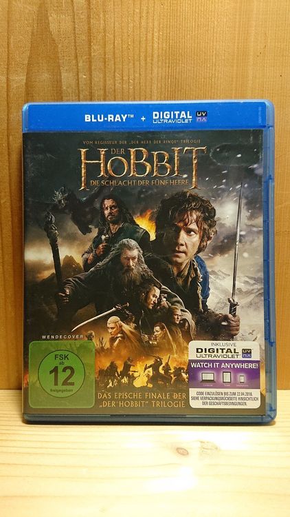 DER HOBBIT Die Schlacht der fünf Heere Blu-Ray (Gebraucht) in Wilderswil für CHF 5.8 – mit ...
