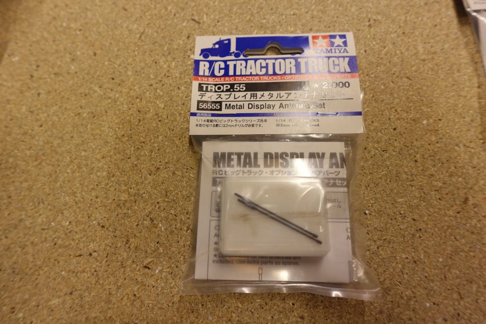 TAMIYA 56555 Metal Display Antenna Set (Neu und originalverpackt) in ...