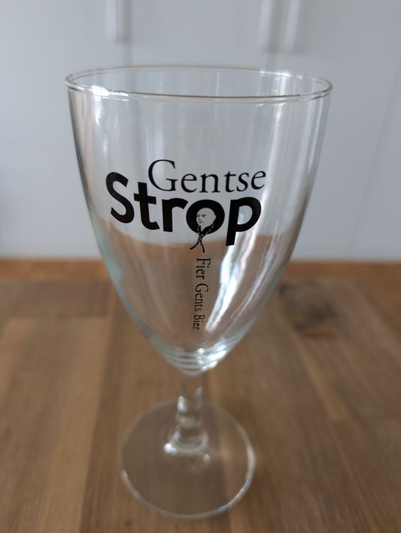 Belgisches Bier Glass - Gentse Strop | Kaufen auf Ricardo