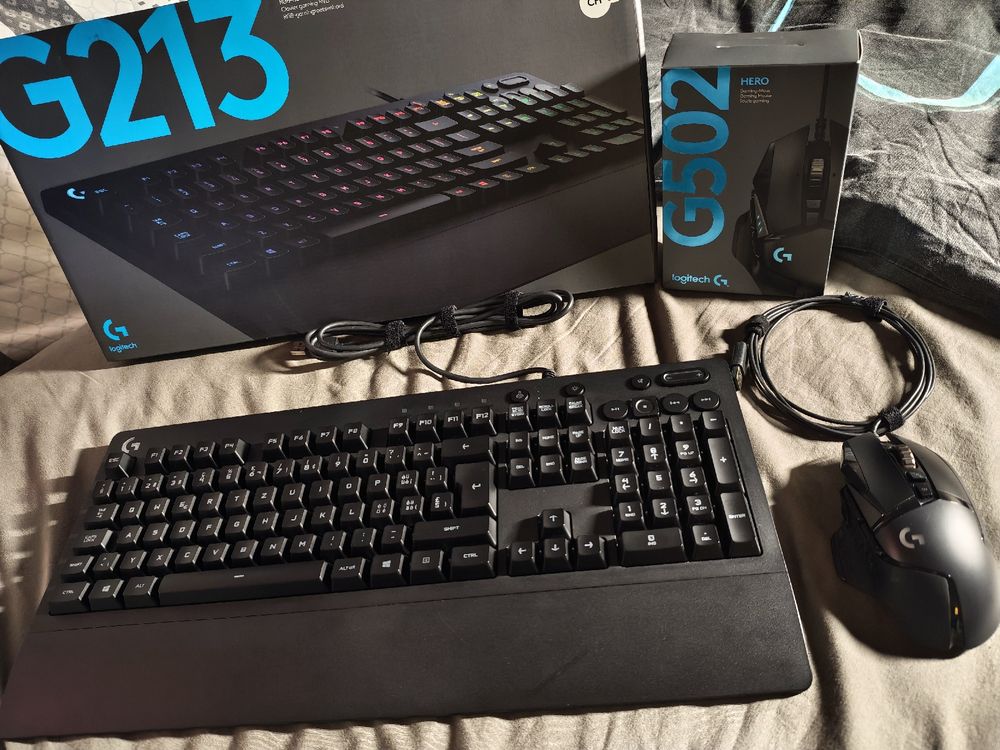 Logitech G502 Hero & G213 Prodigy Tastatur/Maus Set (NEU)OVP (Neu ...