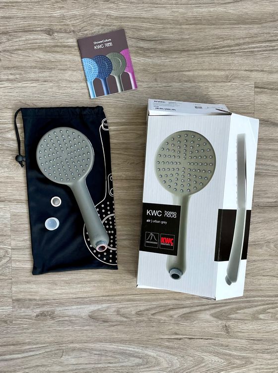 Luxus pur: Duschbrause KWC AIR (neu/originalverpackt) PLUS! (Neu und originalverpackt) in ...