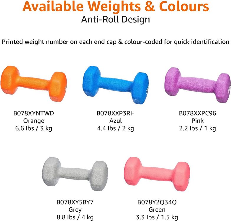 2x 1kg Hantelset Neopren Kurzhanteln für Krafttraining | Kaufen auf Ricardo 2x 1kg Hantelset Neopren Kurzhanteln für Krafttraining | Kaufen auf Ricardo