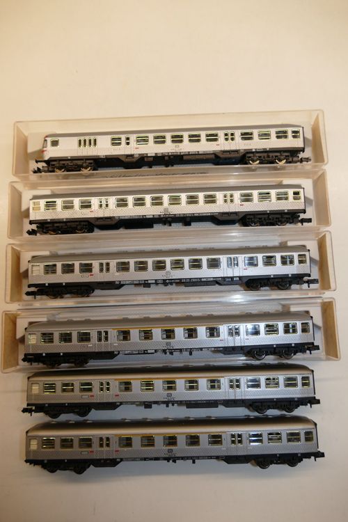 Fleischmann N: 6xDB Nahverkehrswagen mit Steuerwagen | Kaufen auf Ricardo