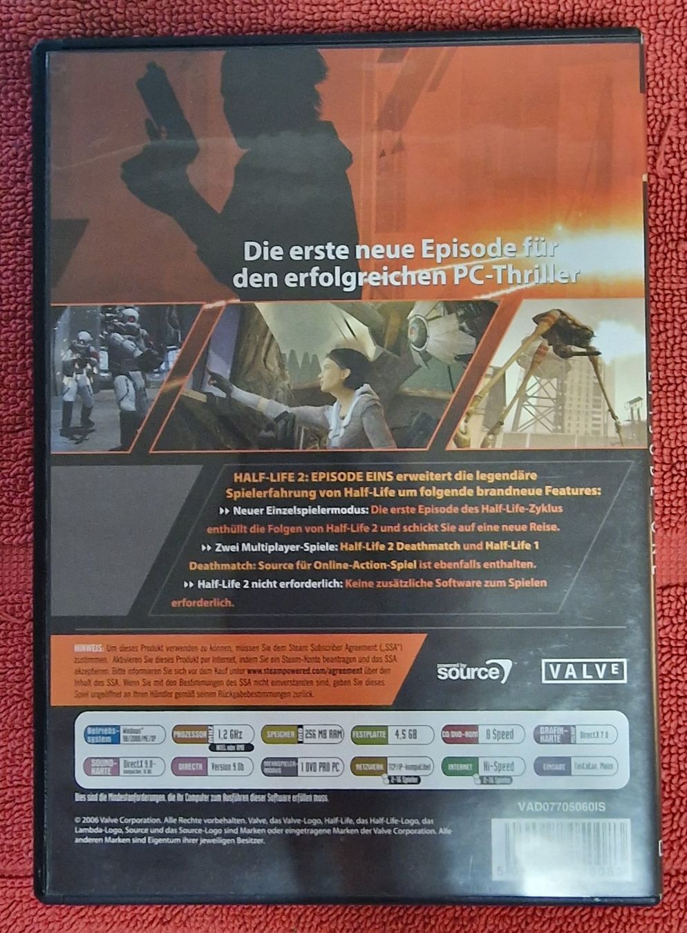 Half-Life 2 Episode One für PC DVD-Rom (Gebraucht) in Basel für CHF 6 ...