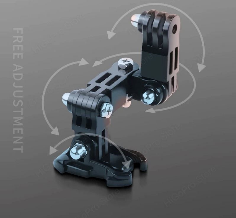 Unterstützung für Osmo Action auf dem Motorradhelm (Neu (gemäss ...