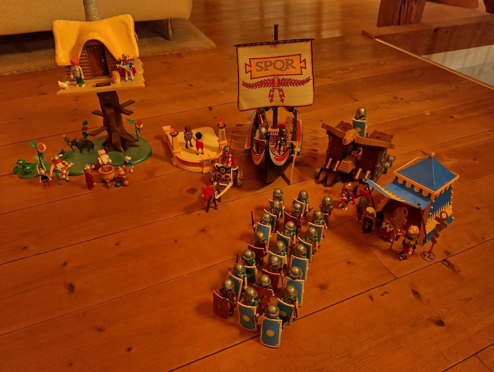Playmobil Set - grosse Szenerie Asterix u. Obelix und Römer | Kaufen auf Ricardo