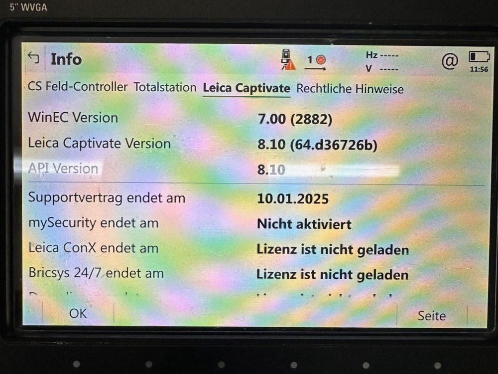 Leica GNSS Rover GPS Antenne GS16 CS20 Feldrechner (Gebraucht) in für ...