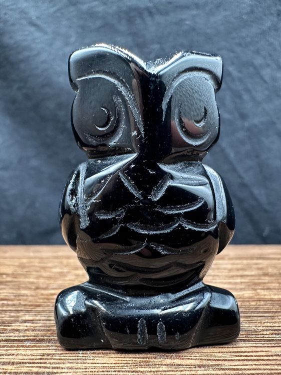 Edelstein Obsidian Eule Handschmeichler Heilstein, 40mm (Neu und originalverpackt) in Männedorf ...