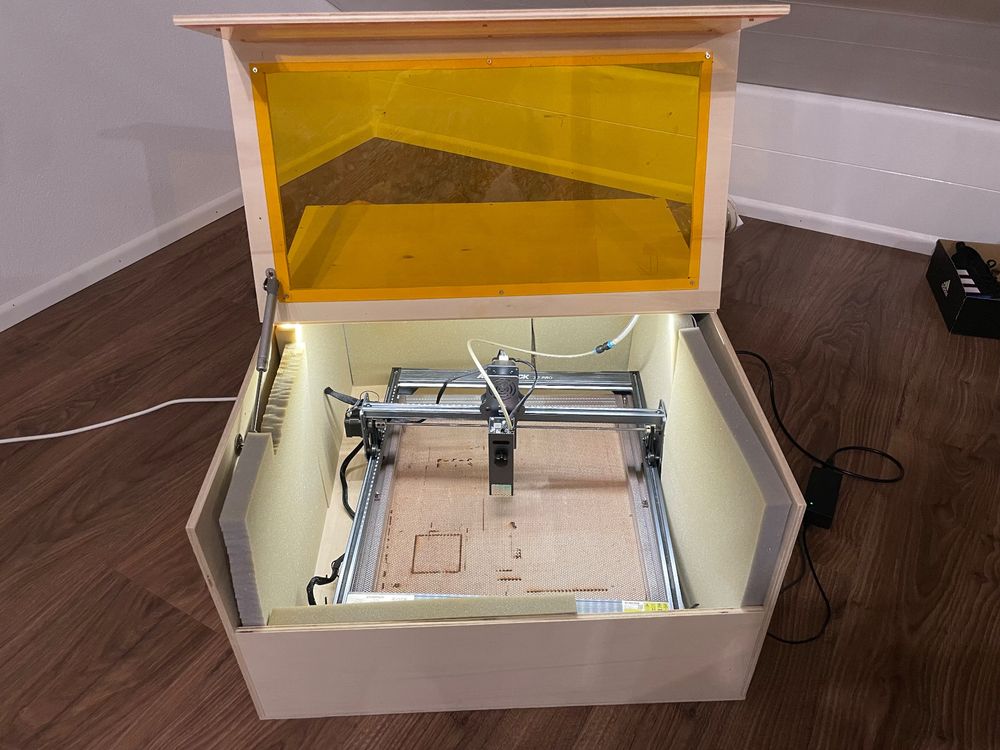 Laserengraver/Cutter Atomstack X7 Pro inkl. DIY Enclosure (Gebraucht ...