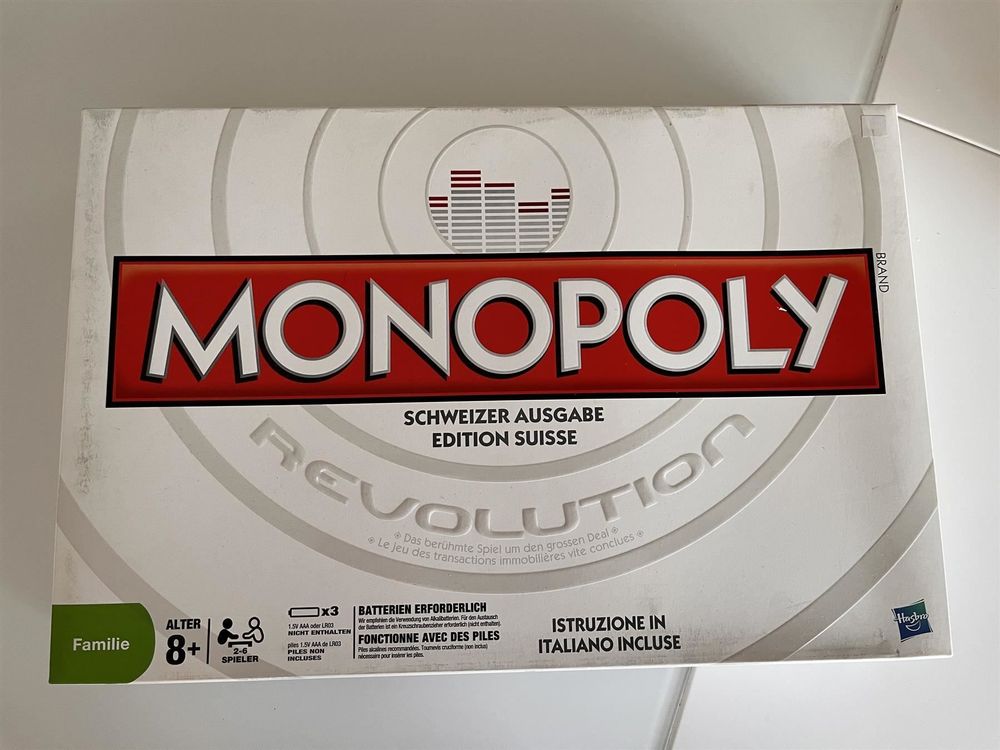 Monopoly Revolution Schweizer Ausgabe | Kaufen auf Ricardo