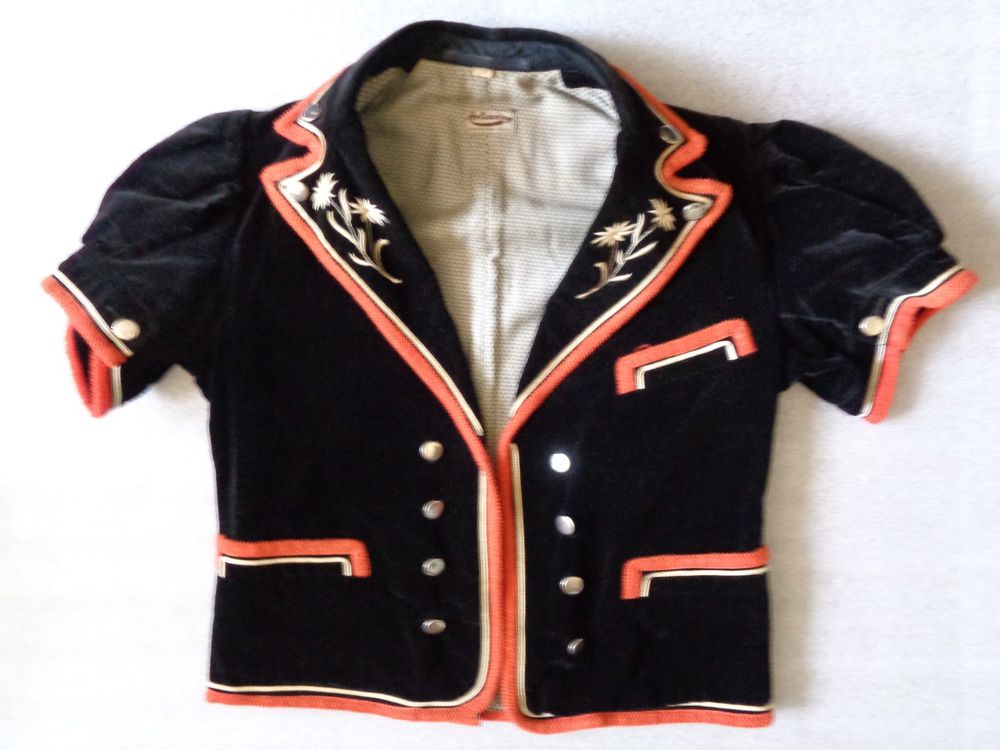 BERNER MUTZ TRACHT JACKE KÜHERMUTZ JODLERJACKE (Gebraucht) in Henggart ...