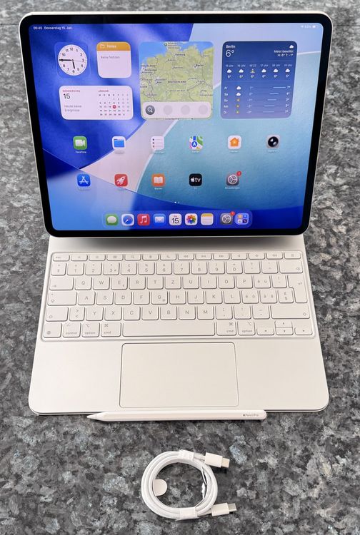 Apple iPad Pro 13" 2024 (M4) + Magic Keyboard + Pencil Pro (Gebraucht ...