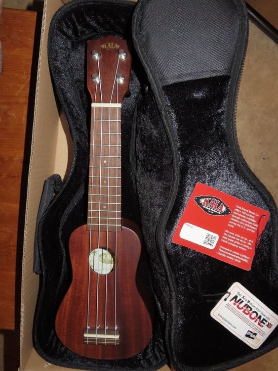 Kala Pocket Ukulele Solid Mahogany (Neu (gemäss Beschreibung)) in ...