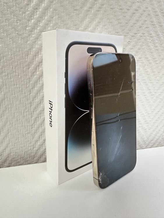 iPhone 14 Pro gold (Bildschirm defekt) (Defekt) in Muotathal für CHF ...