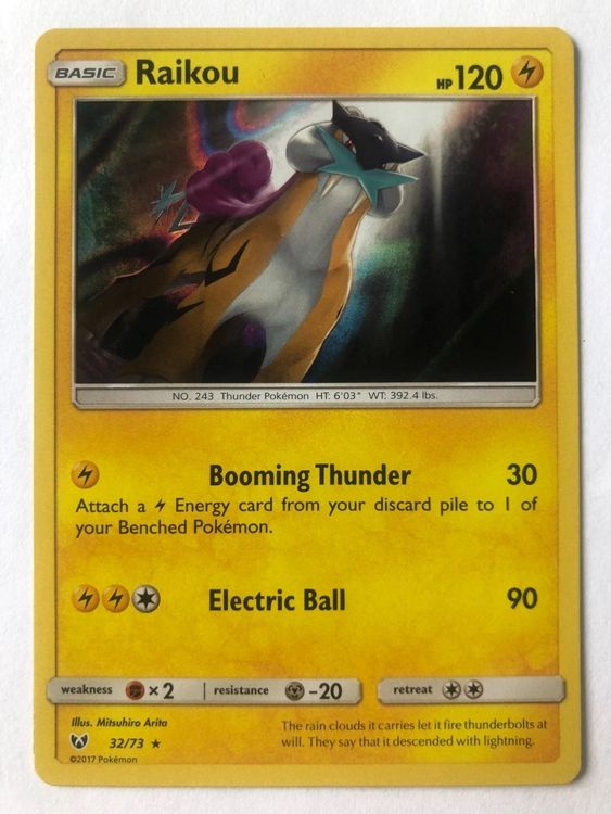 Raikou - Holo - Pokemon TCG EN | Kaufen auf Ricardo
