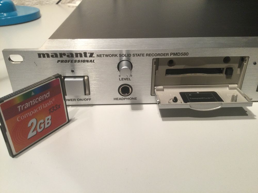 Marantz Solid State Recorder PMD580 CF Recorder | Kaufen auf Ricardo