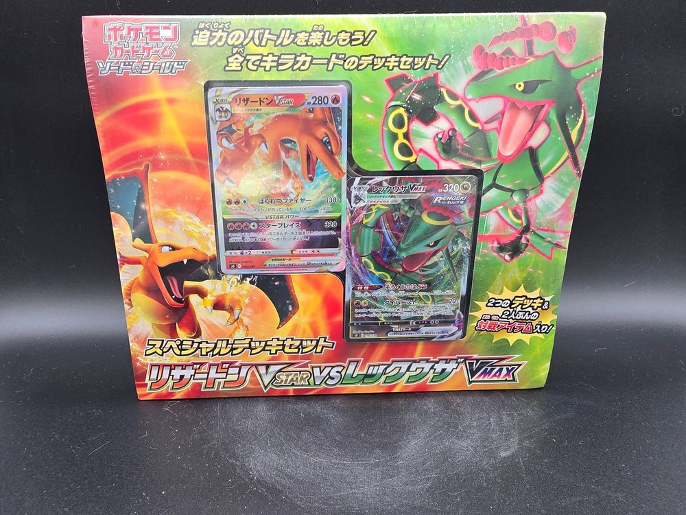 Pokemon Special Deck Set Charizard VSTAR vs Rayquaza VMAX (Neu und ...
