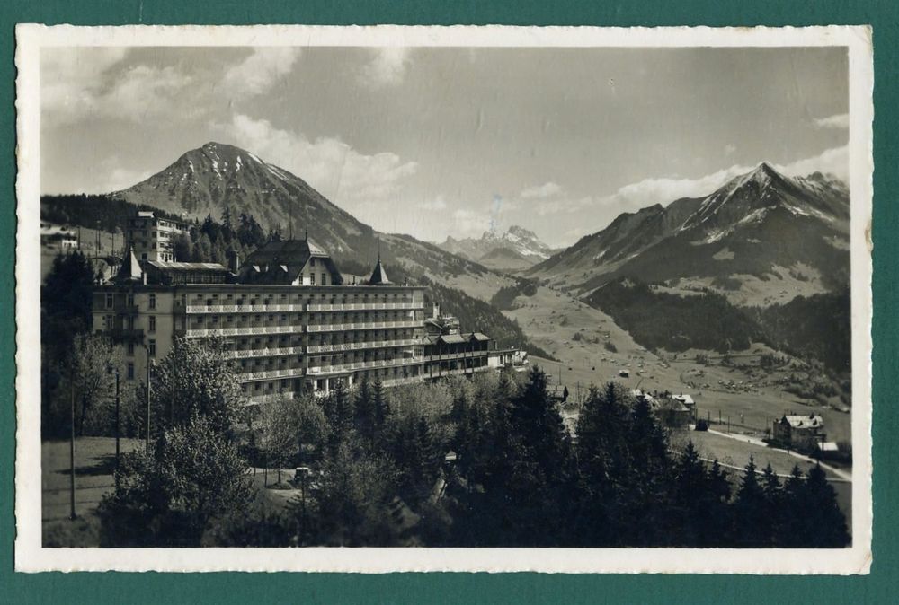 Leysin, Hotel du Chamossaire , 1964 (Gebraucht) in Sargans für CHF 1 – mit Lieferung auf Ricardo ...