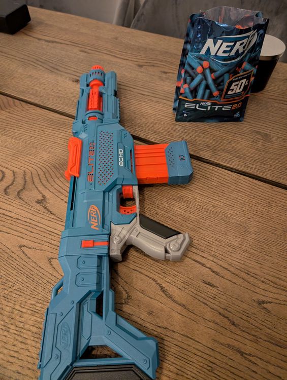 Nerf Elite 2.0 Echo CS-10 + Monition (Neu (gemäss Beschreibung)) in ...