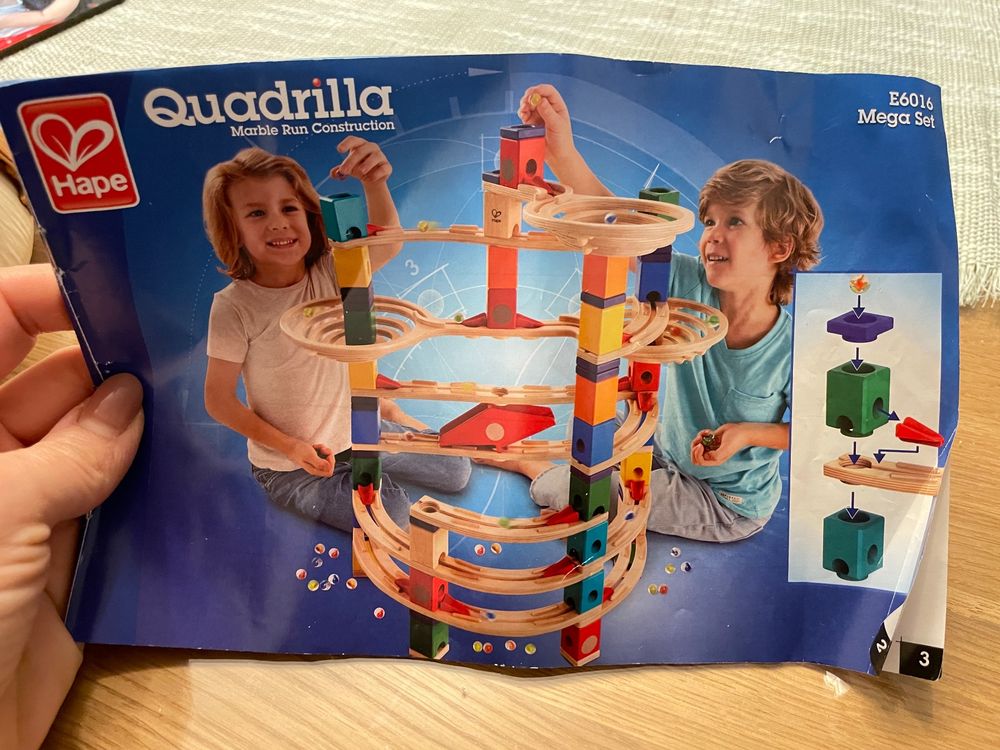 Quadrilla Holzkugelbahn Mega Set | Kaufen auf Ricardo