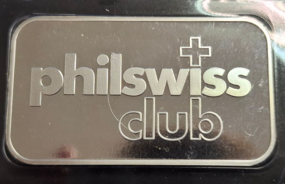 Philswiss Barren 1 Unze Silber 999 (Gebraucht) in Bern 14 für CHF 37 ...