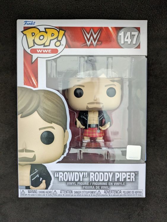 Funko Pop! WWE - "Rowdy" Roddy Piper #147 | Kaufen auf Ricardo