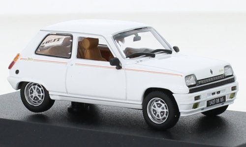 Renault 5 Lauréate Turbo 1985 weiss / rot 1:43 von NOREV (Neu und ...
