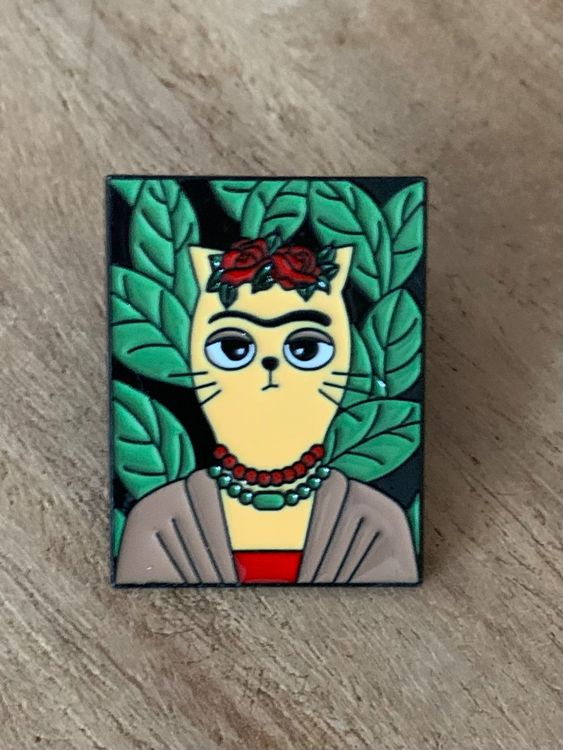 Pin Katze / Frida Kahlo Gemälde (Neu und originalverpackt) in Geneve für CHF 1.3 – mit Lieferung ...