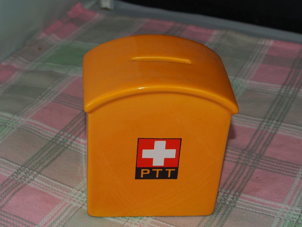66. tirelire PTT en forme de boîte aux lettres VINTAGE | Kaufen auf Ricardo