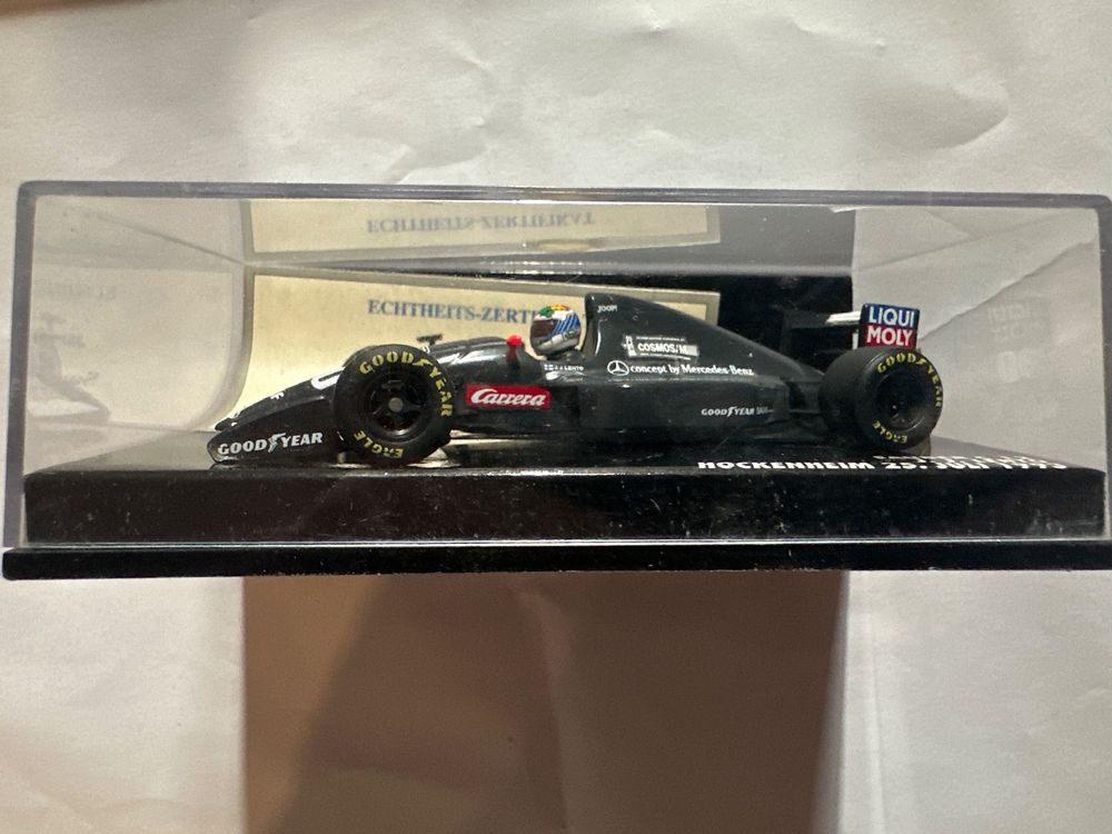 Sauber C12 F1 Modellauto, JJ Lehto 1993, Vitrine | Kaufen auf Ricardo