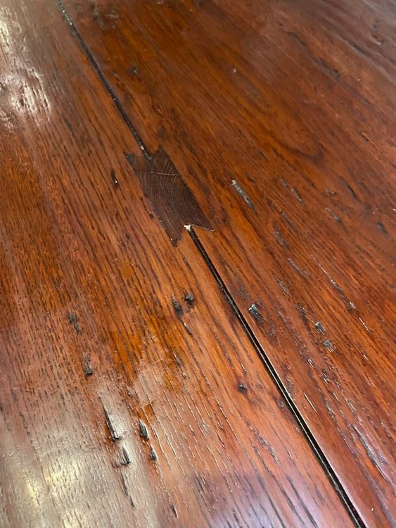 Massiver Esstisch aus Holz – 200 × 100 cm – sehr stabil (Gebraucht) in ...