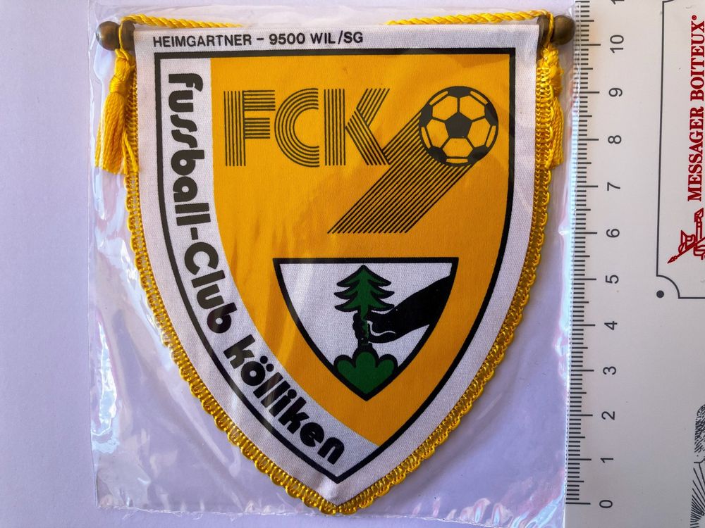 Vintage Fanion/Wimpel FC KÖLLIKEN (Neu und originalverpackt) in Gland für CHF 8 – mit Lieferung ...