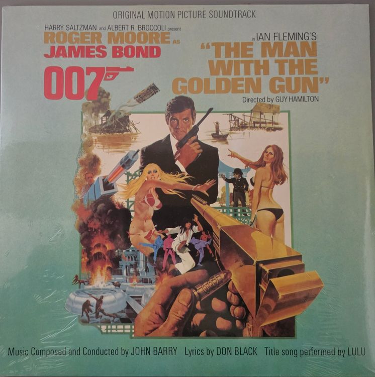 John Barry LP – The Man With The Golden Gun (Gebraucht) in Root für CHF ...