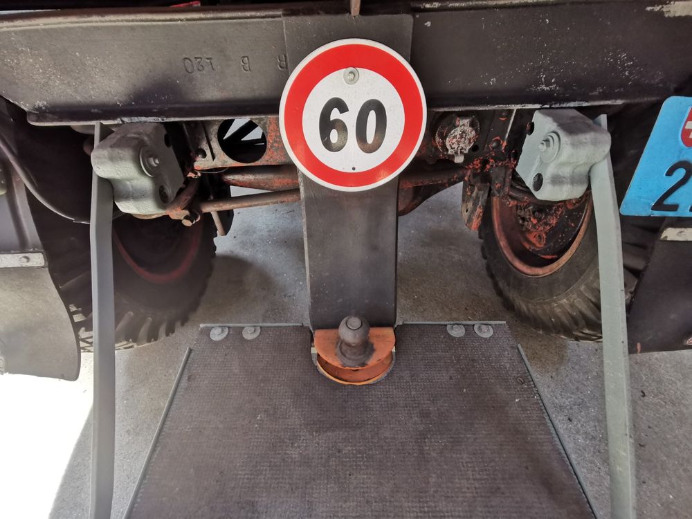 Ur-Unimog SFT 850 JG.1963/mit RUSTAG Kran (Gebraucht) in Biberstein für ...