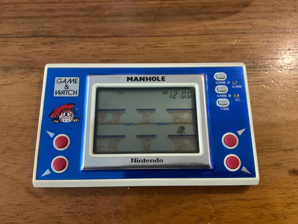 Nintendo Game & Watch Manhole NH-03 - Collector item! 1983 (D'occasion ...