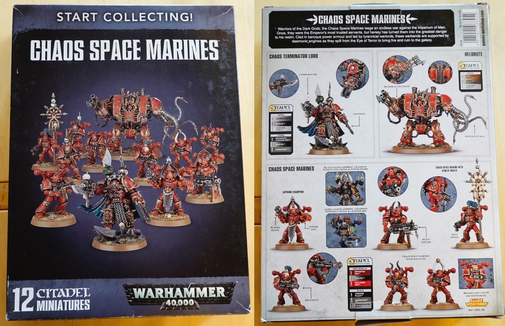 Warhammer 40k CSM – Start Collecting Box (teils bemalt) | Kaufen auf ...