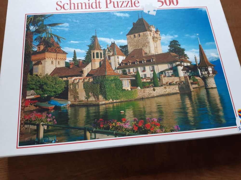 Schmidt Puzzle "Schloss Oberhofen" 500 Teile | Kaufen auf Ricardo