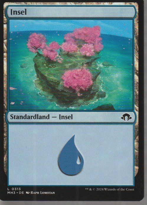 Magic The Gathering MTG MH3 0313 Insel Modern Horizons (Neu (gemäss ...