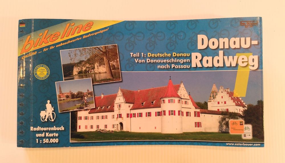 Bikeline Radtourenbuch Donau-Radweg, Teil 1 (Gebraucht) in Büren an der Aare für CHF 4 – mit ...
