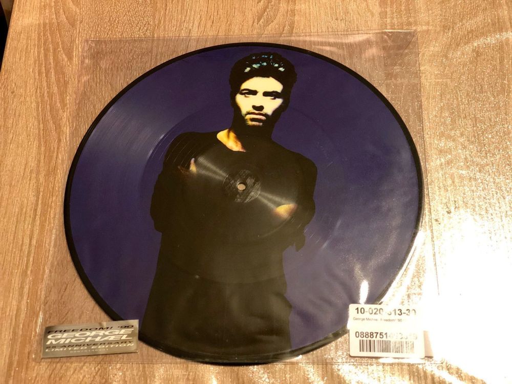 George Michael Freedom Picture Disc Mint (Neu und originalverpackt) in ...