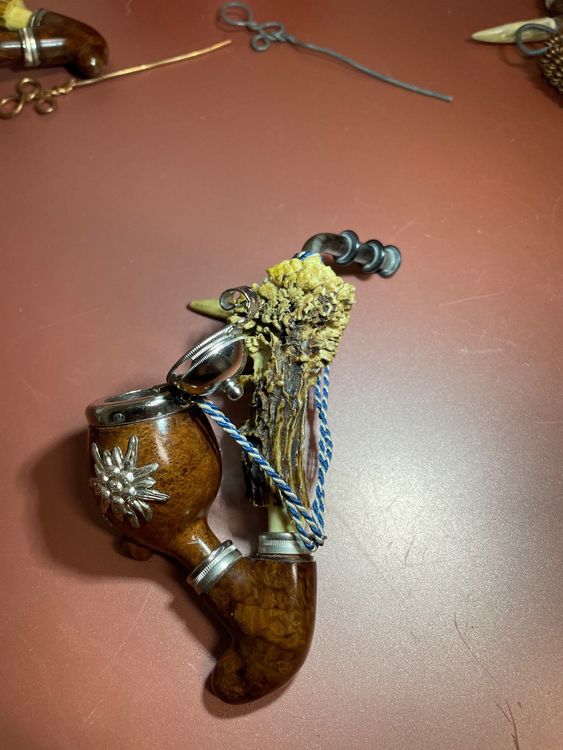 Jäger Pfeife mit Rehbockhorn neu (Gebraucht) in für CHF 50 – mit ...