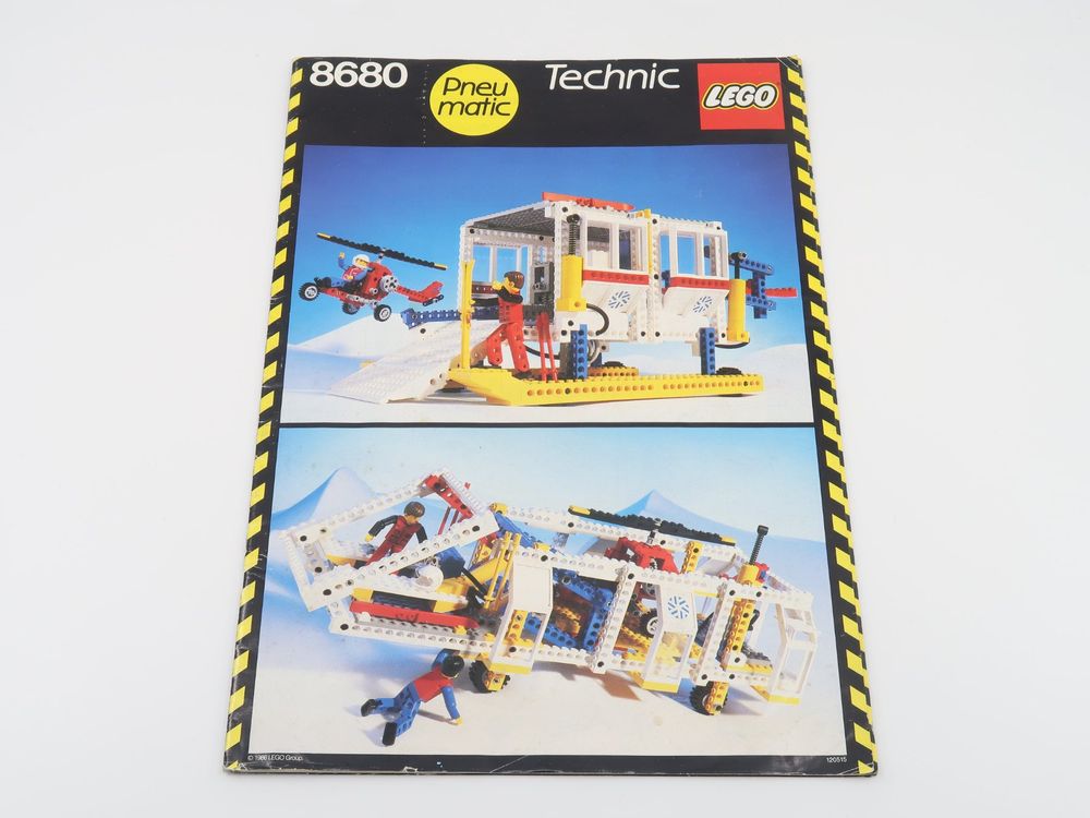 Anleitung zu Lego Technic 8680 Arctic Rescue Base (Gebraucht) in ...